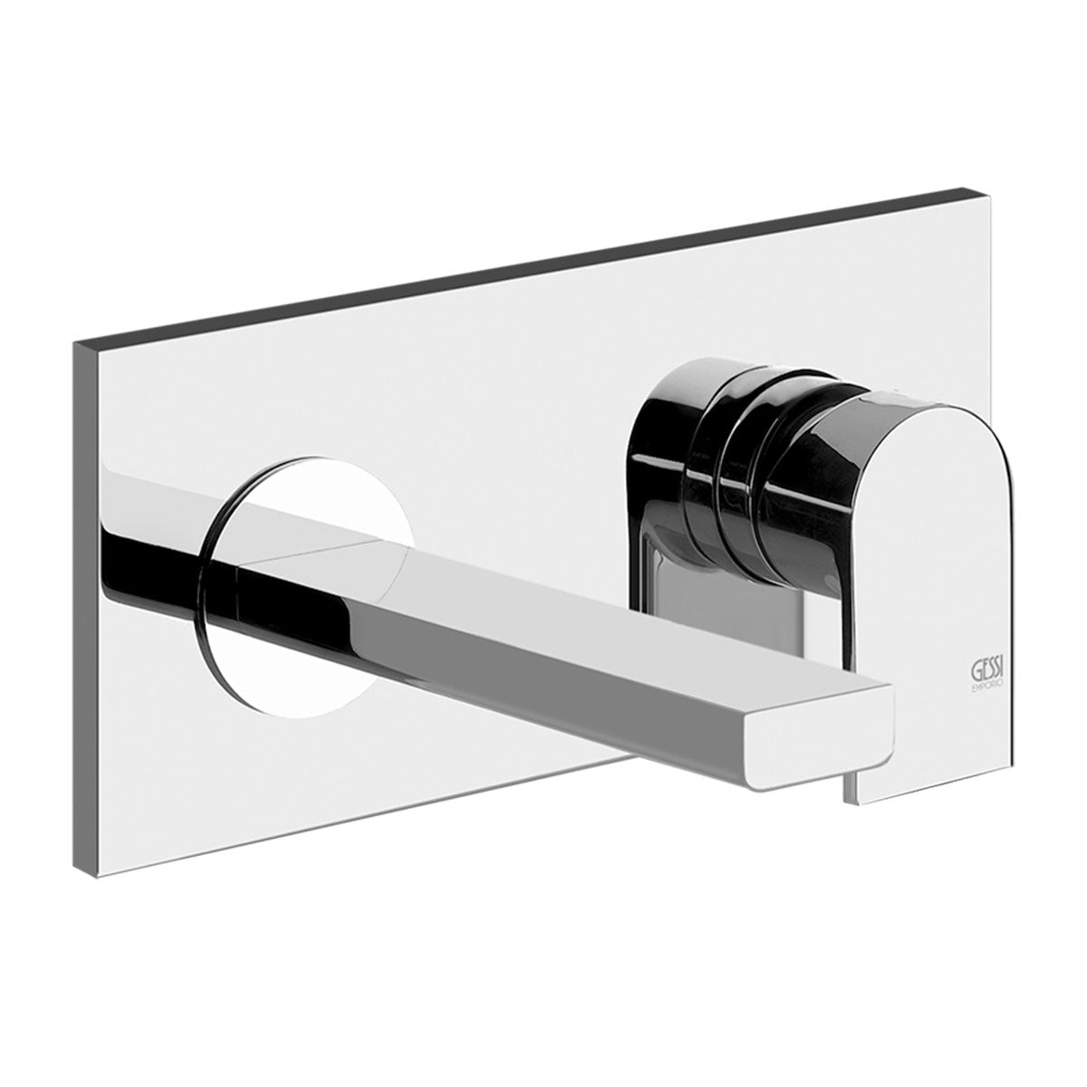 Gessi Via Manzoni 2 Hole Wall Mounted Basin Mixer | Deluxe Bathrooms