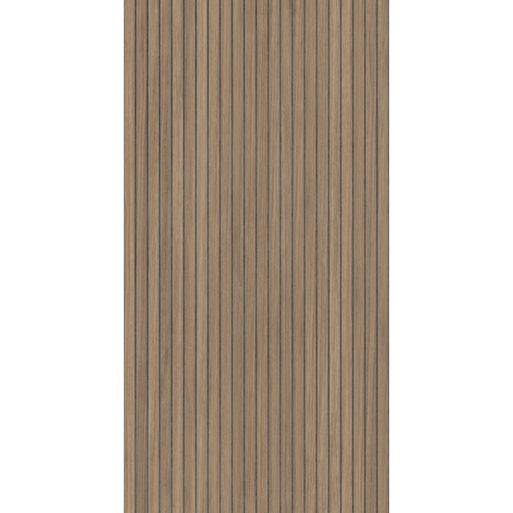 Nordic Teak Slat Decor Wood Effect Porcelain Tile 60x120cm Matt