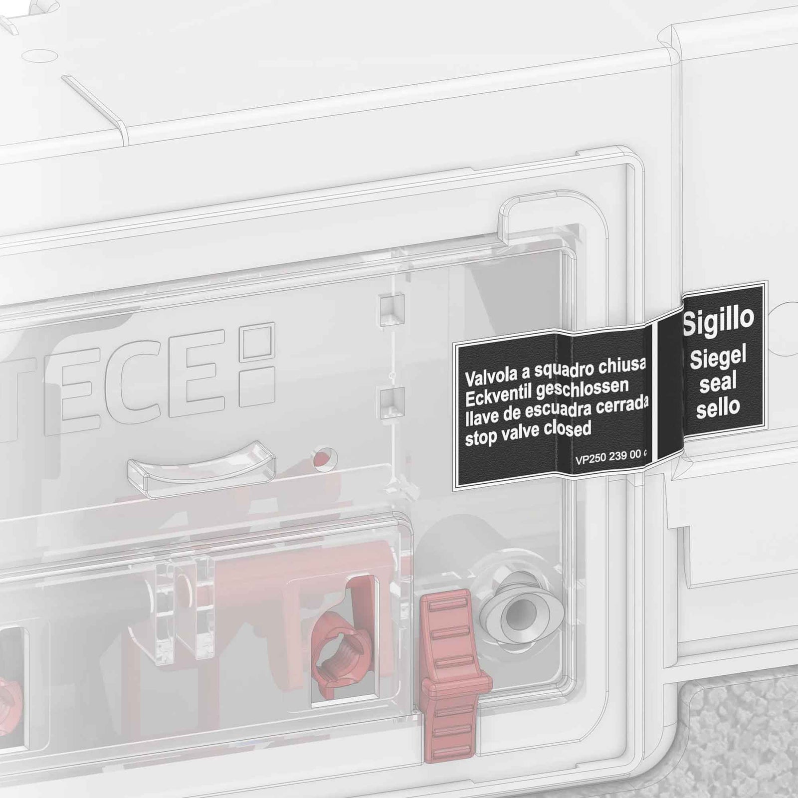 Tece Profil 1120 Wall-Hung Toilet Support Frame with Slim Concealed Oc ...