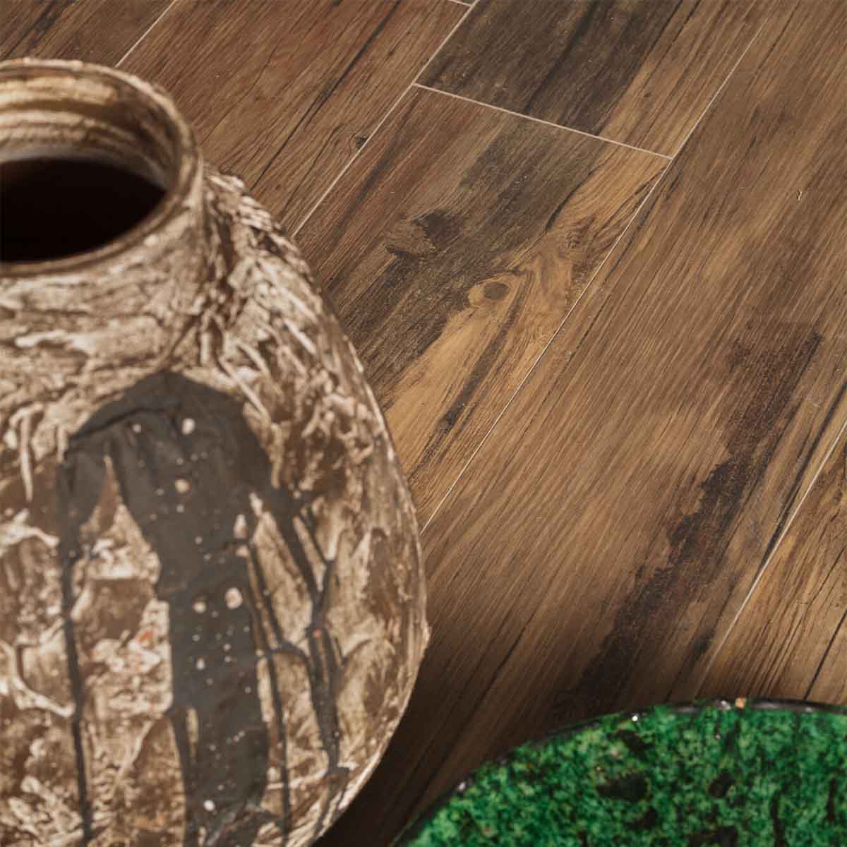 FS Wild Wood-Effect Porcelain Tile 20x120cm Matt