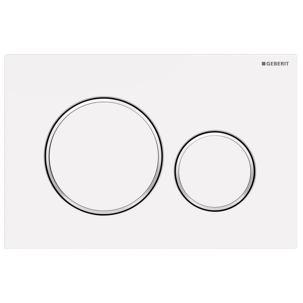 Geberit Sigma Dual Flush Plate for Concealed Cistern | Deluxe Bathrooms