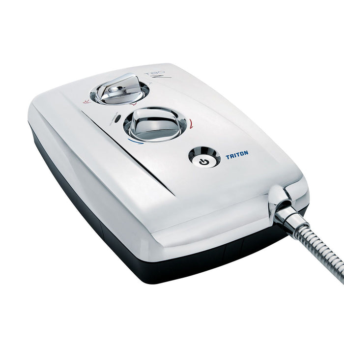 Triton T80Z Fast-Fit 9.5kW Mains Fed Electric Shower - Chrome | Deluxe ...