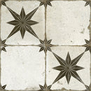 FS Star ARA Black Patterned Tile 45x45cm Matt