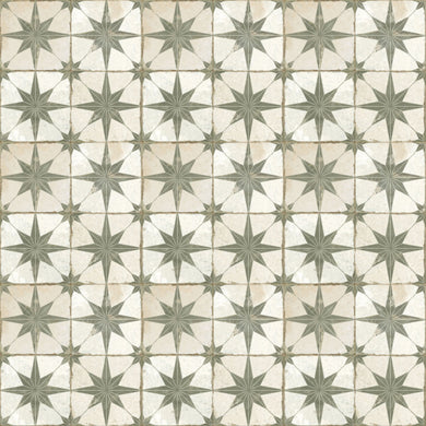 FS Star Sage Patterned Tile 45x45cm Matt