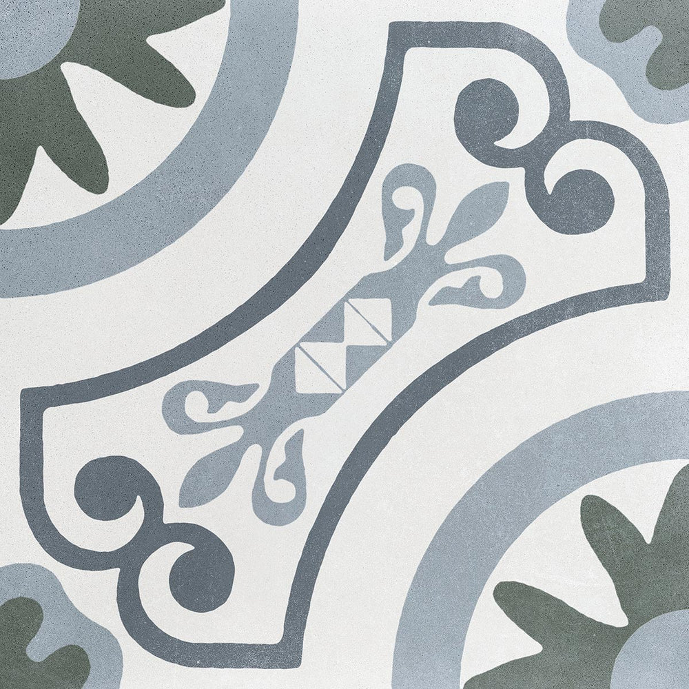 Havana White Garden Porcelain Tile 22x22cm Matt | Deluxe Bathrooms