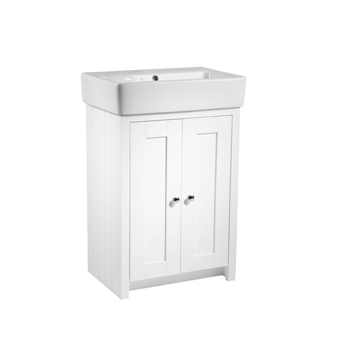 Lansdown 550 Floorstanding Vanity Unit With Washbasin | Deluxe Bathrooms