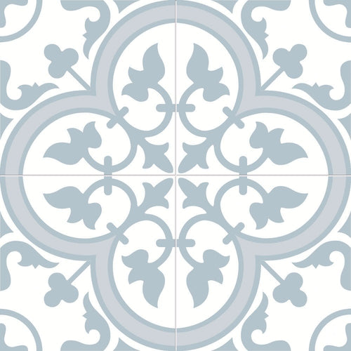 Ledbury Powder Blue Porcelain Tile 45x45cm Matt