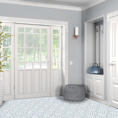 Ledbury Powder Blue Porcelain Tile 45x45cm Matt