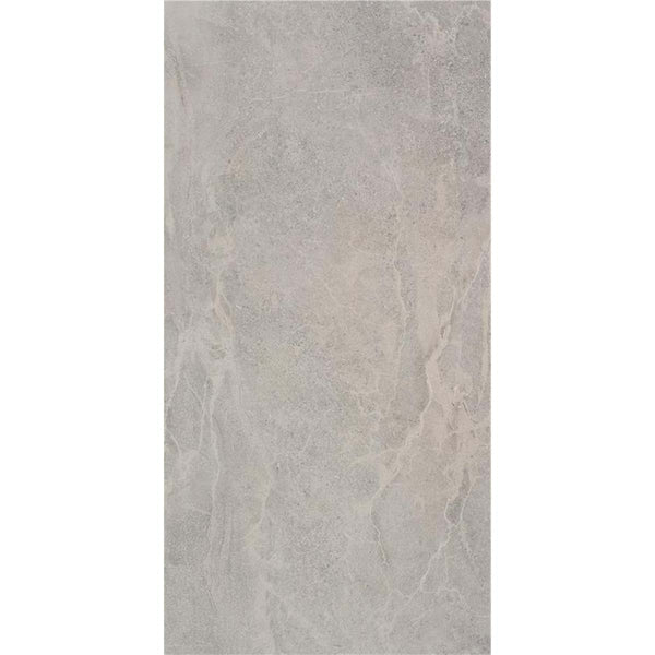 Valencia Grey Stone Effect Porcelain Tile 59x120cm Matt