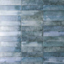 Colorado Denim Porcelain Tile 6x25cm Gloss