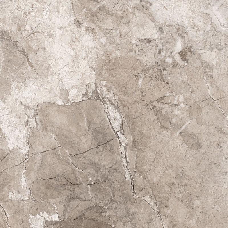 Dreamy Mocha 4D Shaped Marble Effect Porcelain Tile 100x100cm Matte ...