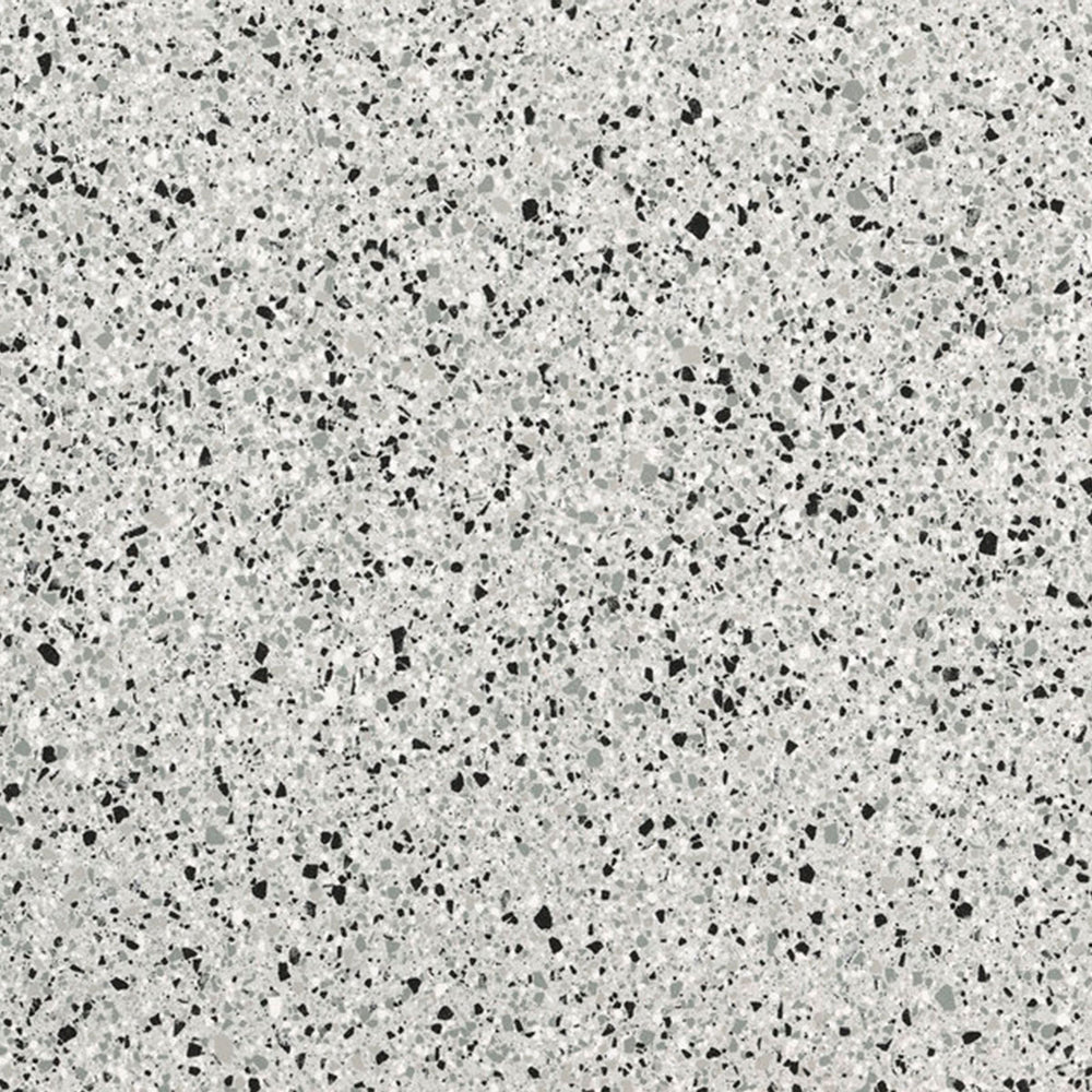 Terrazzo Lux Silver Full-Bodied Porcelain Tile 60x60cm Matt | Deluxe ...